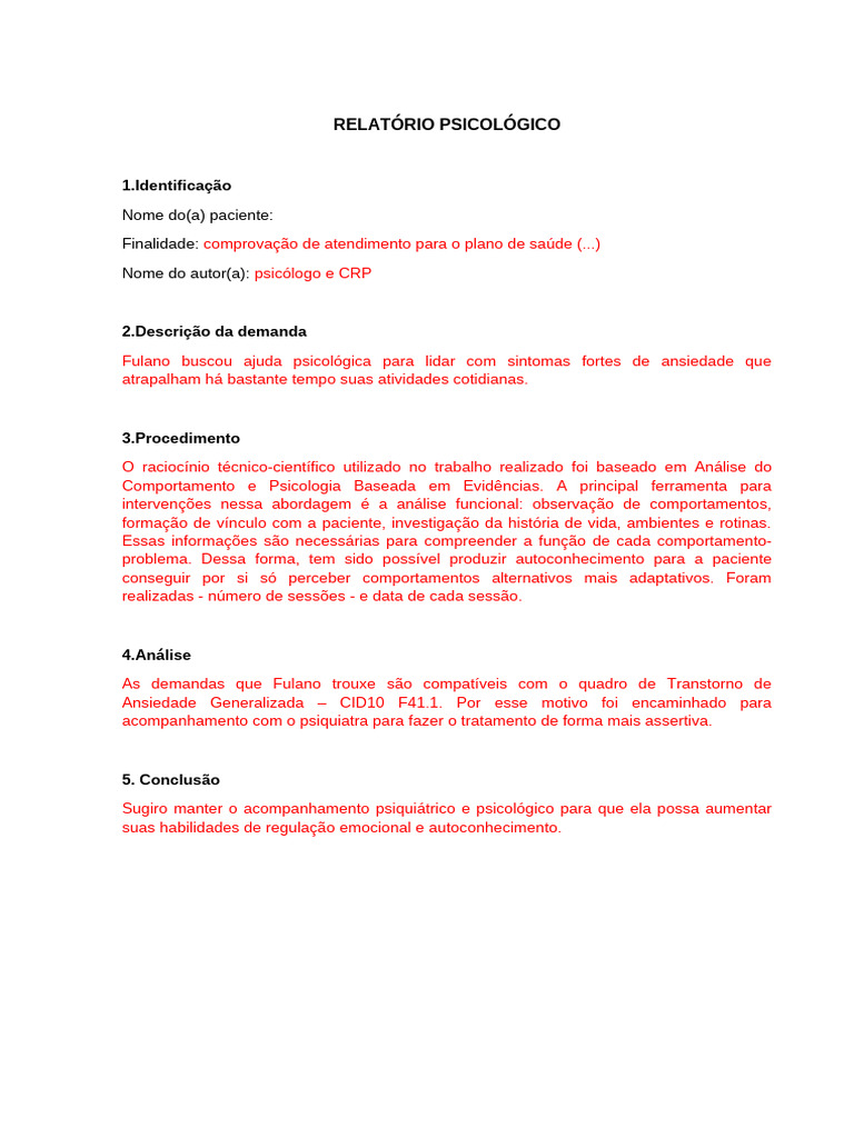 Modelo PlanodeSaúdeReembolso | PDF | Autoajuda