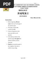 Biology PP3 QS | PDF