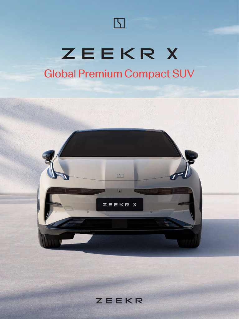 ZEEKR X Brochure | PDF | Motor Vehicle | Automotive Technologies