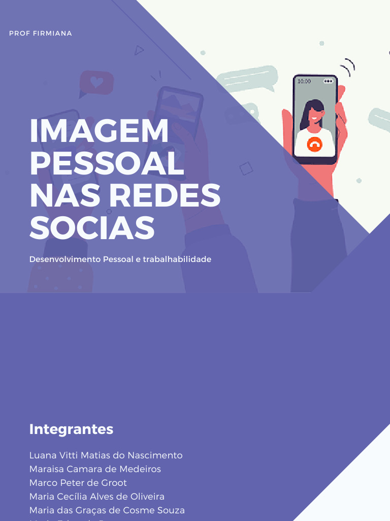 Imagem Pessoal Nas Redes Sociais | PDF | Rede social