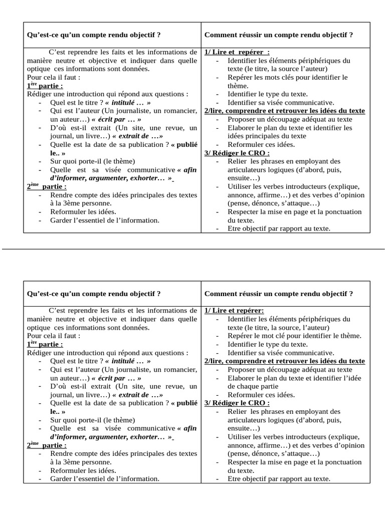 Le CRO | PDF | Phrase | Verbe