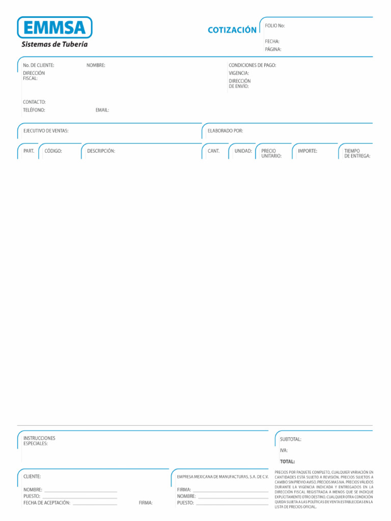 PVC Emmsa High-Pavement Sa de CV 91443 | PDF | Tecnologías de gas ...