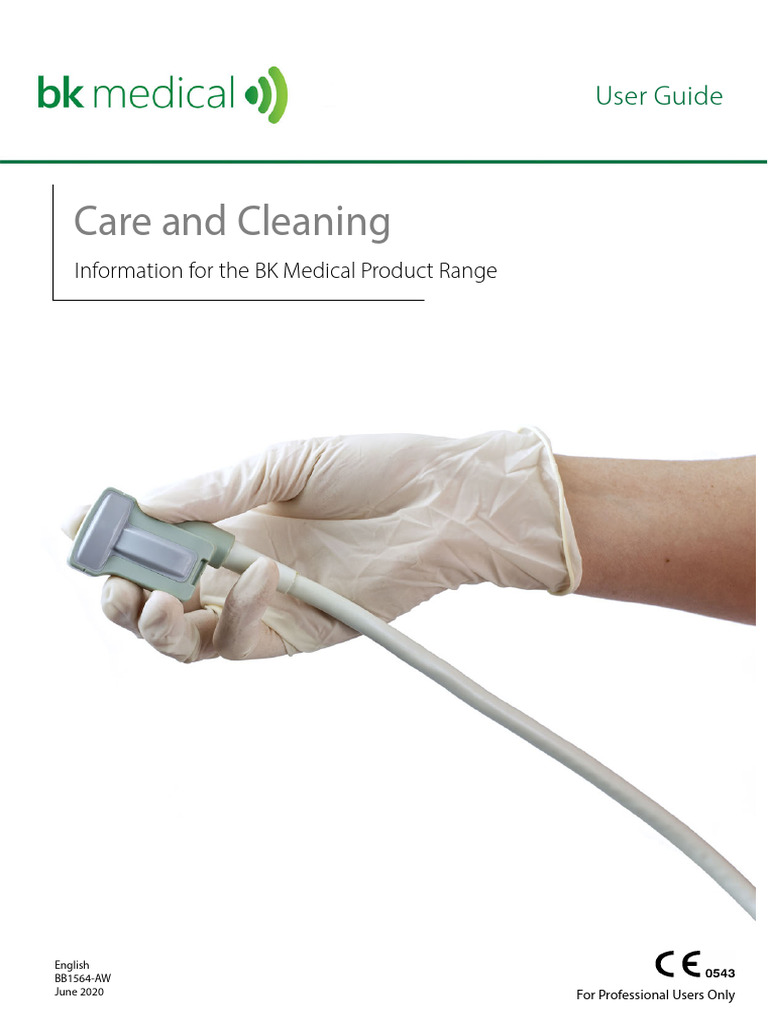 BK Care and Cleaning Guide | PDF | Electrical Connector | Sterilization ...