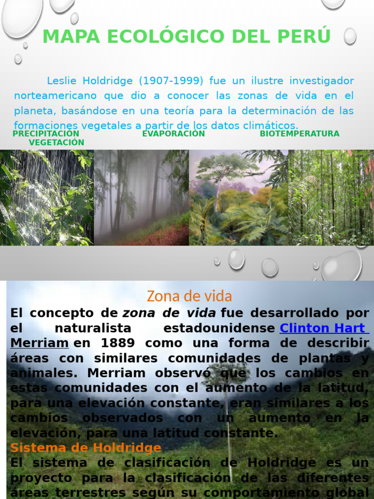 Mapa Ecológico del Perú | PDF | Geografía Física | Clima