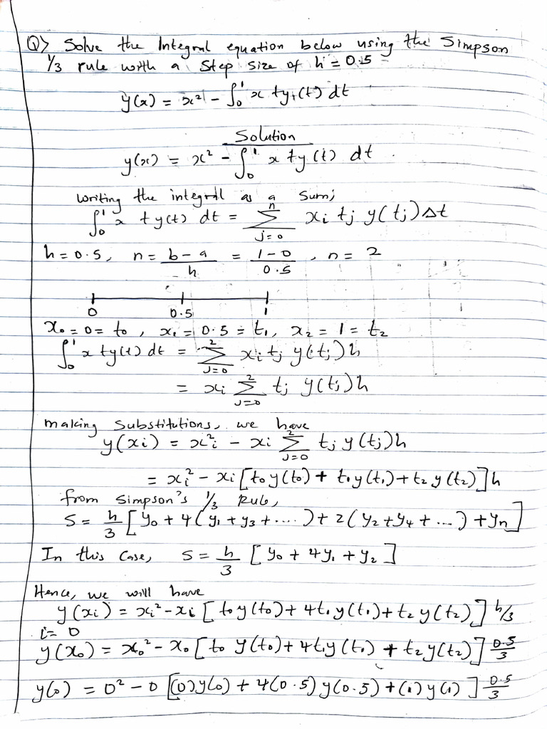 506 - Numerical Quadrature | PDF