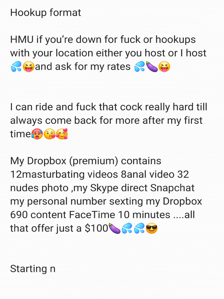 Hookup Format | PDF