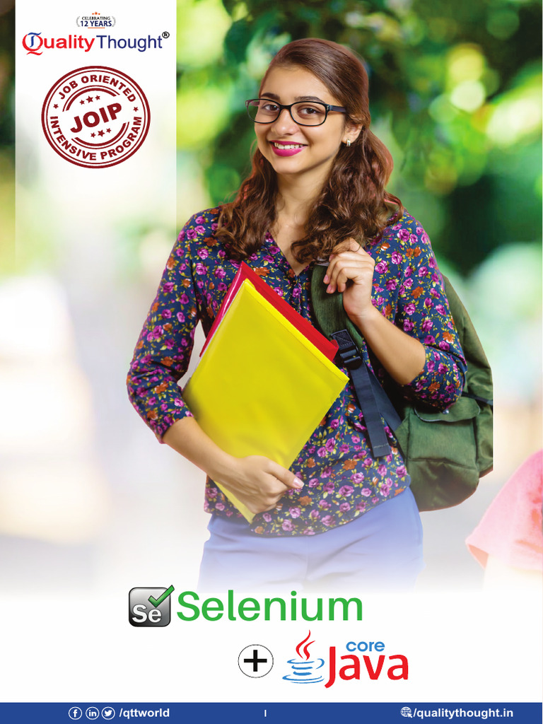 QT Selenium Java 2023-1 | PDF
