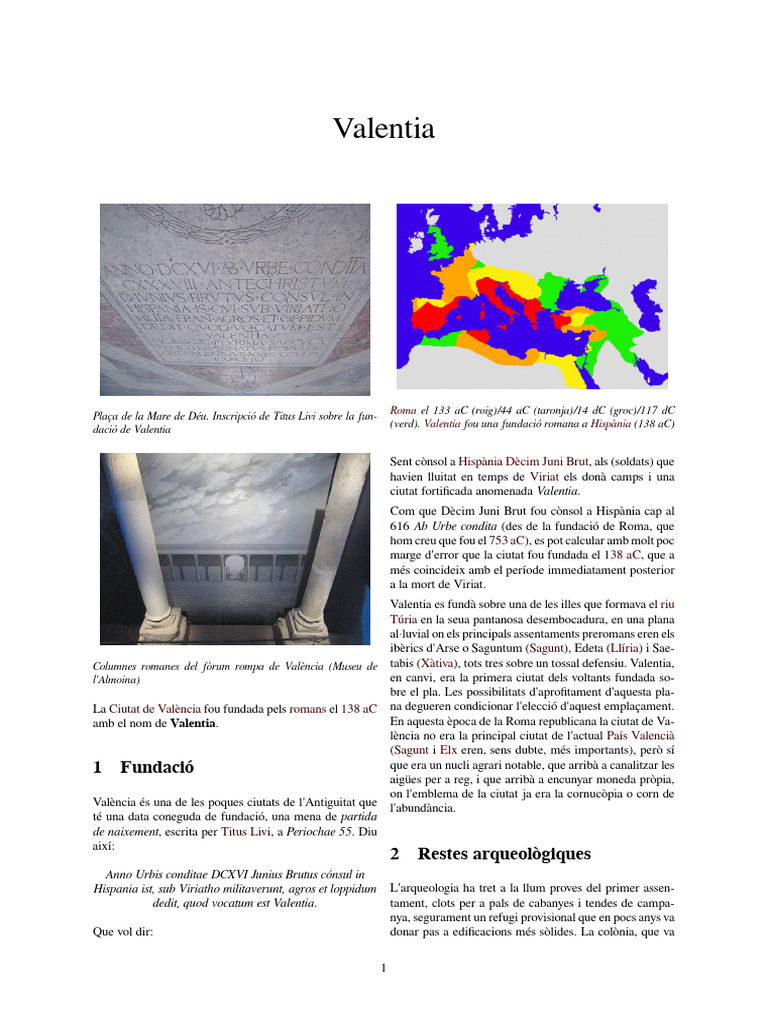 Valentia | PDF