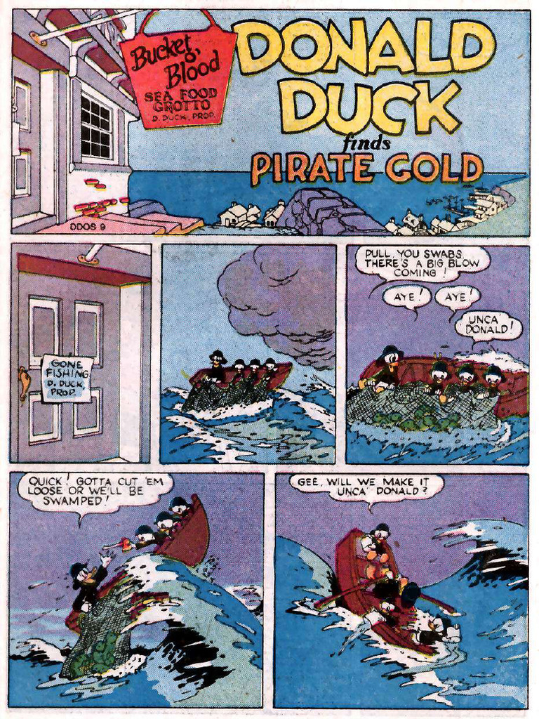 Donald Duck Finds Pirate Gold | PDF