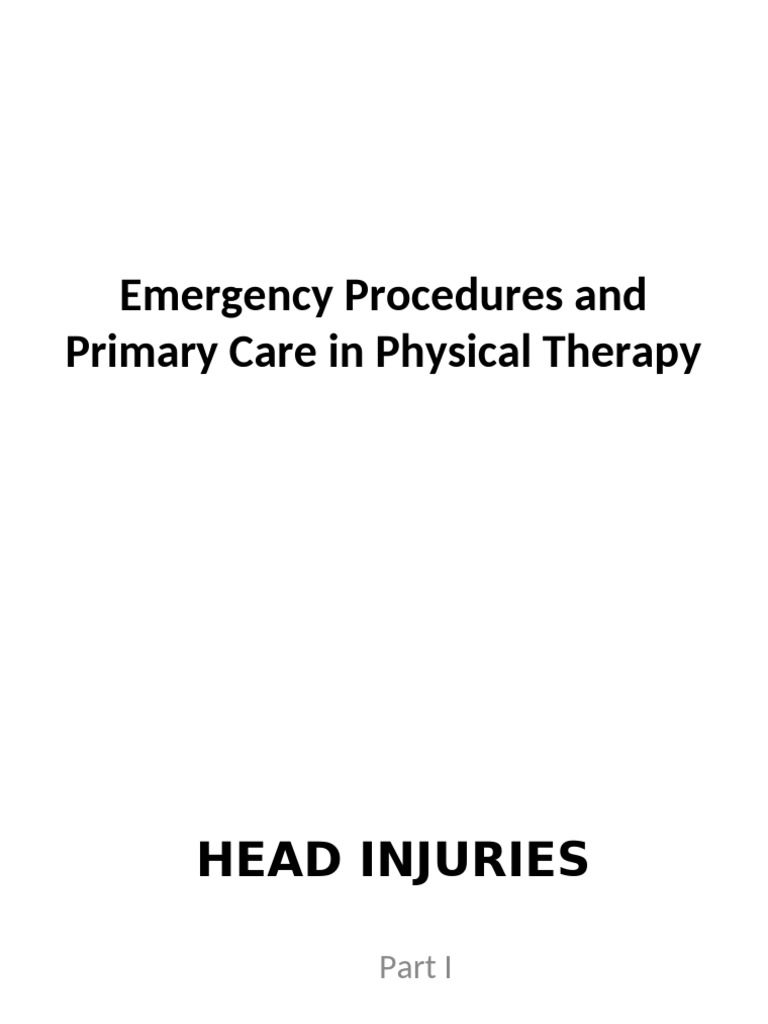 Lec-05 Head Injuries | PDF | Concussion | Traumatic Brain Injury