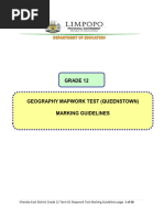 MAPWORK TASK TERM 2 - ERMELO Gr12 | PDF | Geographic Information System
