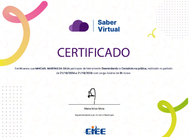 certificado CIEE | PDF