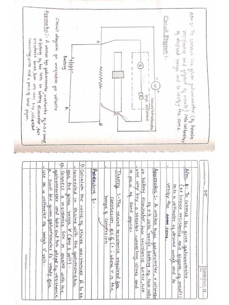Experiment 4 Physics 12th | PDF