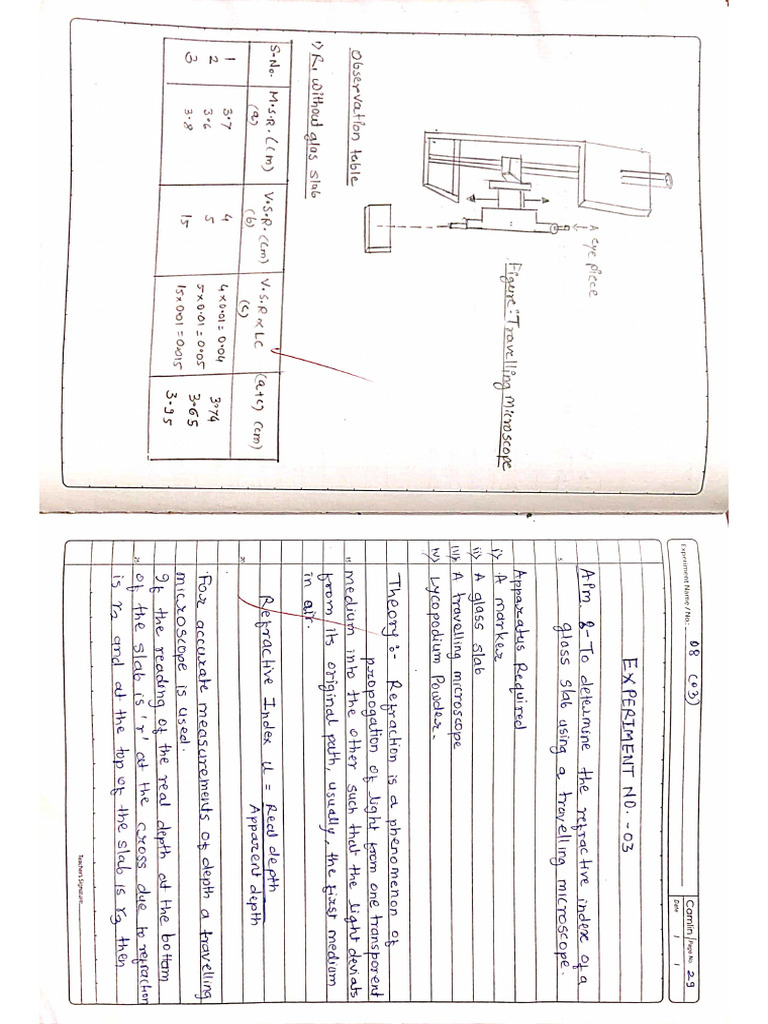 Experiment 7 Physics 12th | PDF