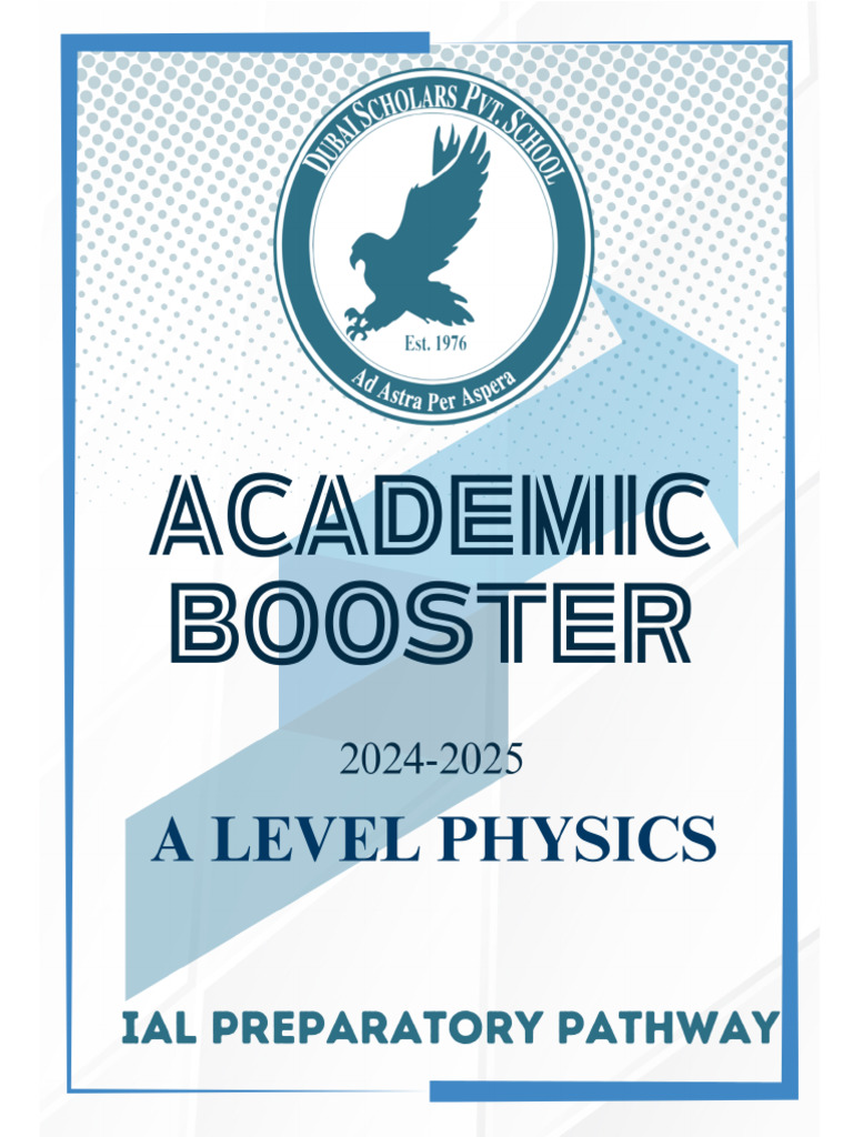 IAL Physics Academic Booster | PDF | Teaching Methods & Materials ...
