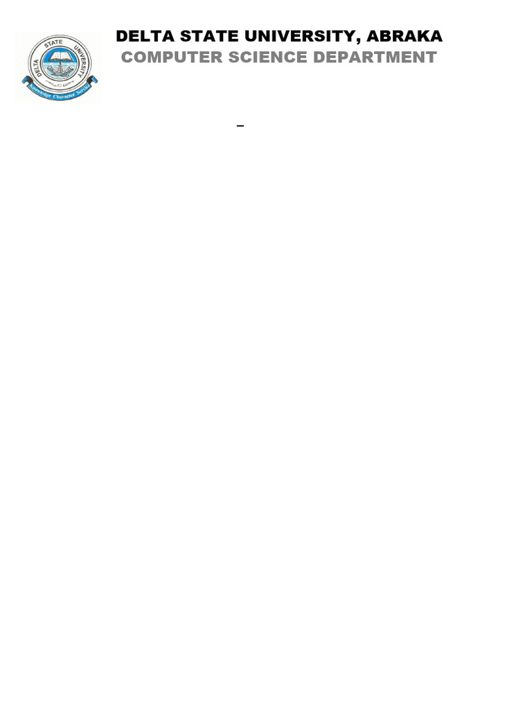 Csc415 Practical Guidelines | PDF