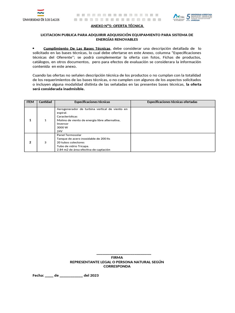 Anexos Tecnicos 5413 127 l123 | PDF | Tecnologías sostenibles | Tecnología energética