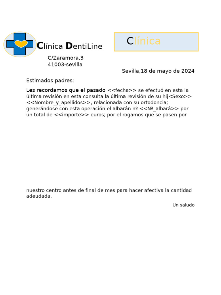 Clínica DentiLine | PDF