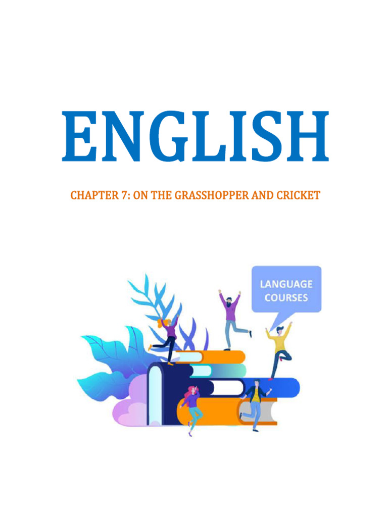 On The Grasshopper and Cricket | PDF | Poetry