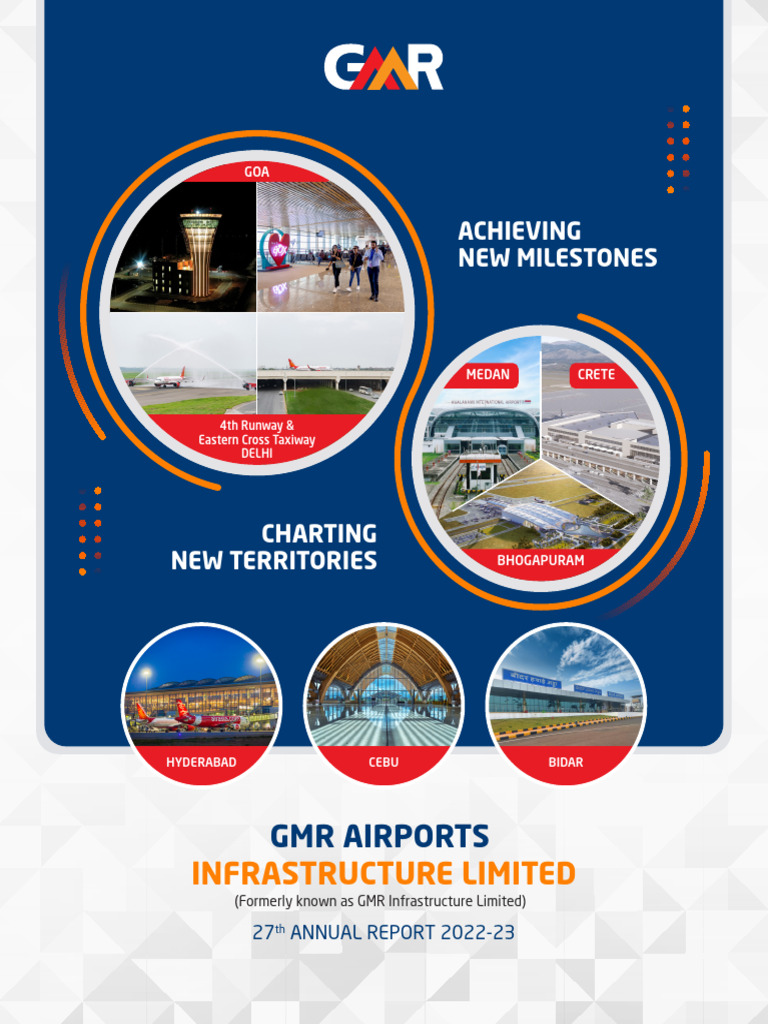 GMR Airports Infra - Annual Report - FY2023 | PDF | Airport