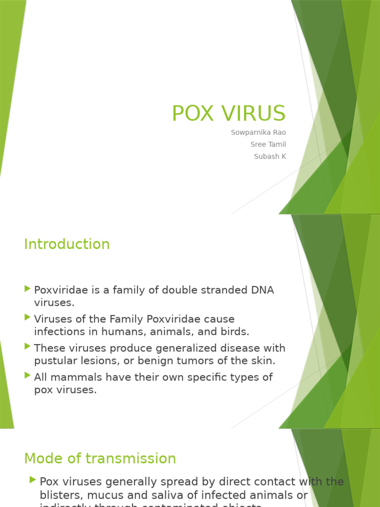 Pox Virus | PDF