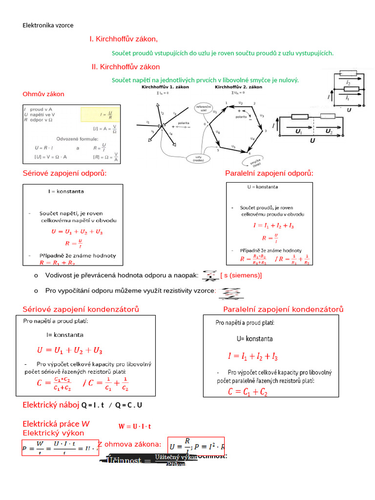 Elektronika Vzorce | PDF