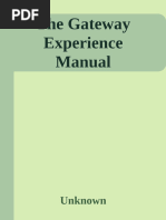 Monroe Institute - Complete Hemi-Sync Gateway Experience Manual | PDF | Perception | Consciousness