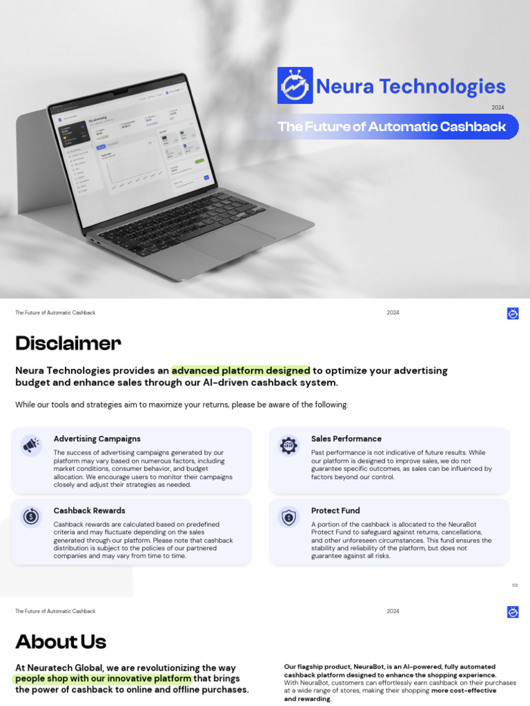 NeuraBot: Revolutionizing Cashback Systems | PDF | Credit Card ...
