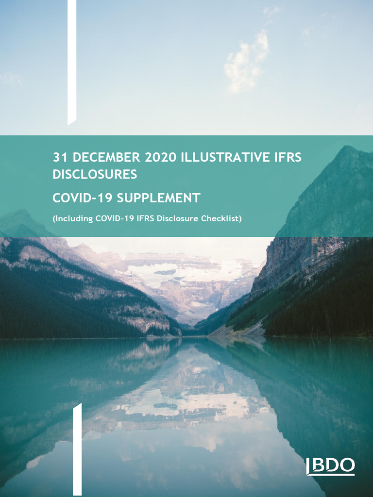 COVID-19 IFRS Disclosure Guide 2020 | PDF