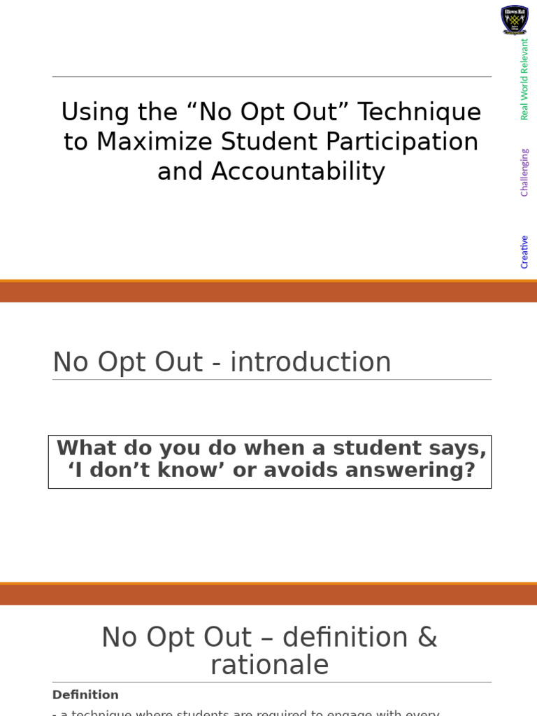 ECT - no opt out | PDF | Cognition | Cognitive Science