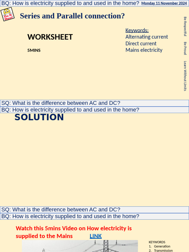 AC & DC Potential Difference 10c1 | PDF | Alternating Current | Direct ...