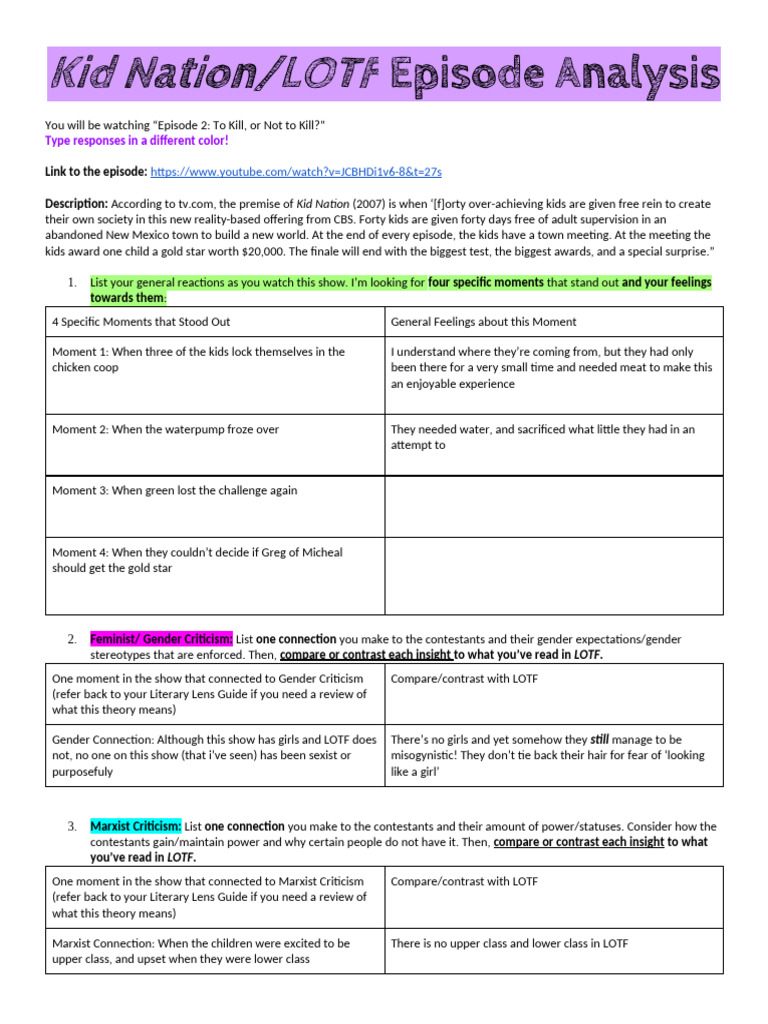 Kid Nation Analysis Blocks Online | PDF | Science & Mathematics