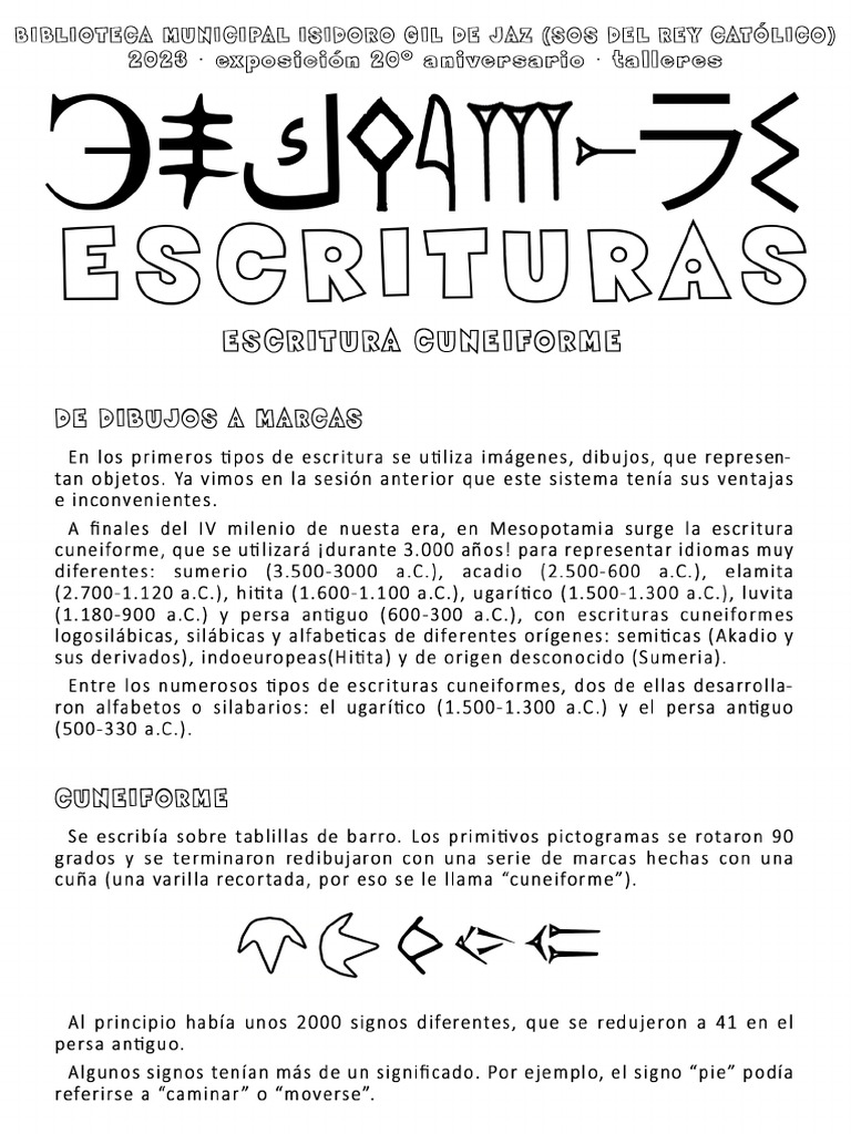 Cuneiforme | PDF