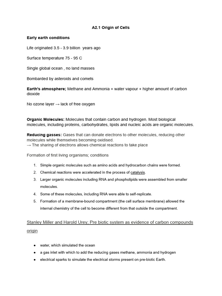 A2 Biology | PDF | Cell (Biology) | Cell Membrane
