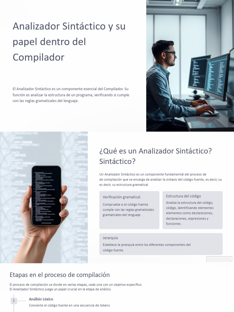 Analizador Sintactico | PDF | Analizando | Compilador