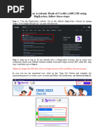 Steps For Uploading Documents in Digilocker | PDF