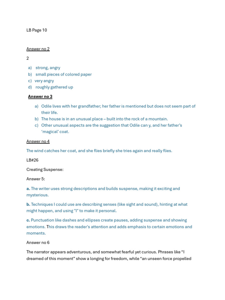 Analyzing Character Dynamics and Suspense | PDF