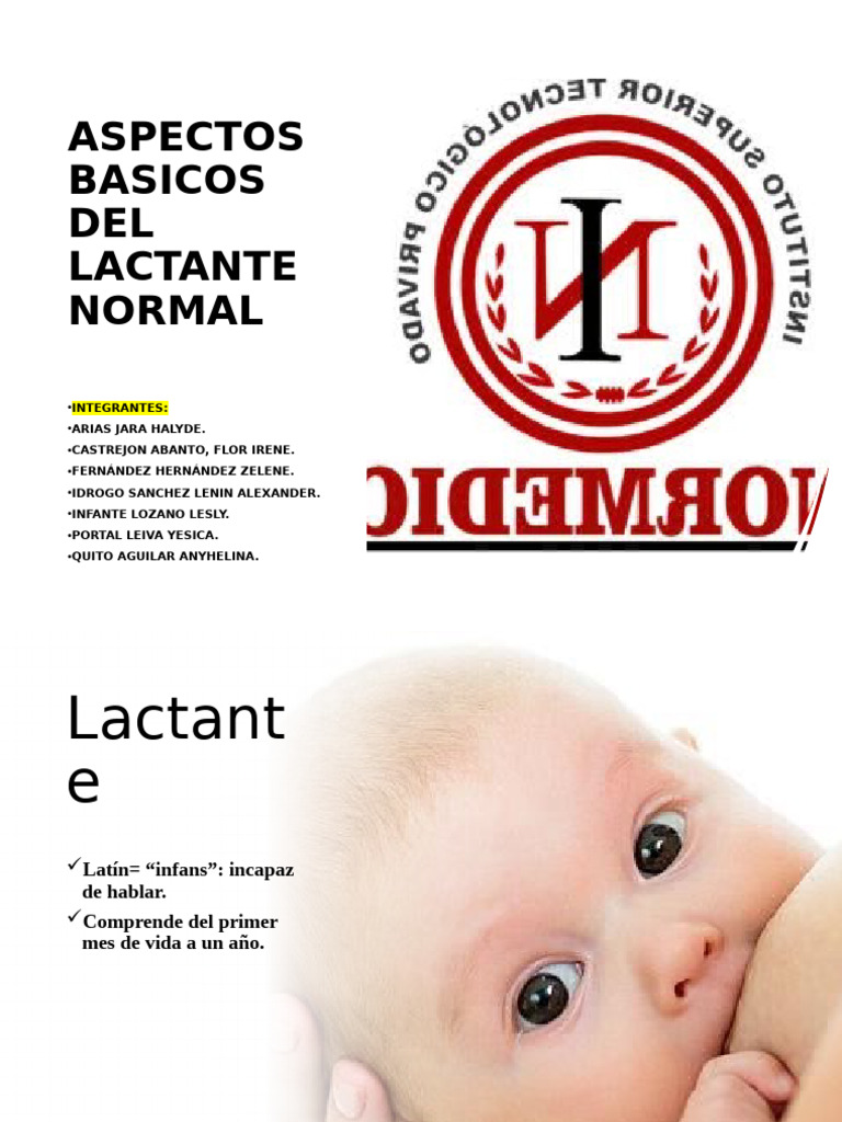 Lactante Menor 170210055500 | PDF | Amamantamiento | La leche materna