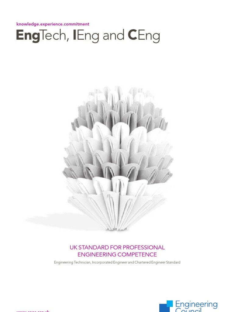 Engtech, Ieng and Ceng: Uk Standard For Professional Engineering ...