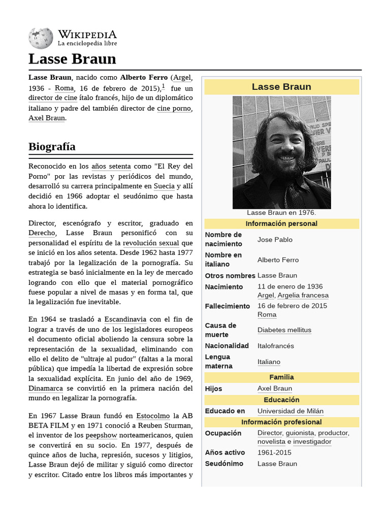 Lasse Braun | PDF