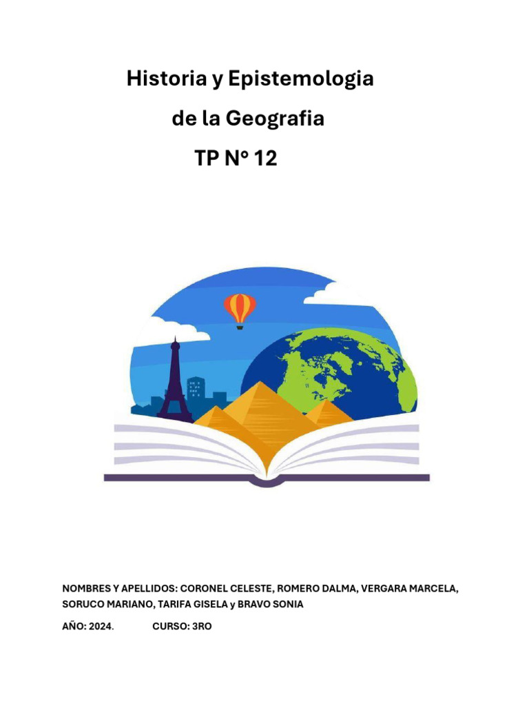 tp12 Epis | PDF | Sistema de información geográfica | Geografía