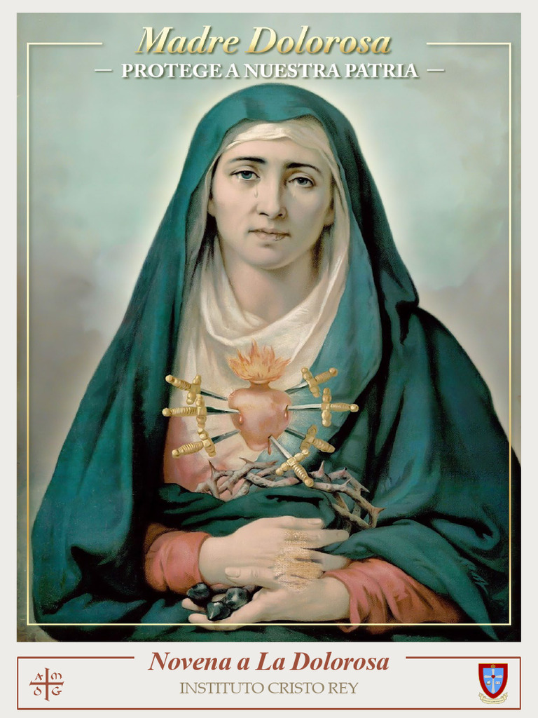 Novena A La Dolorosa | PDF | Oración | María, madre de Jesús