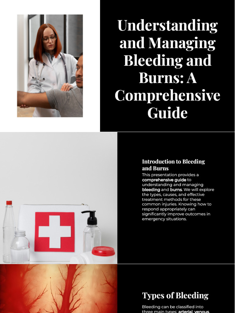 Burns and Bleeding | PDF | Burn | Bleeding