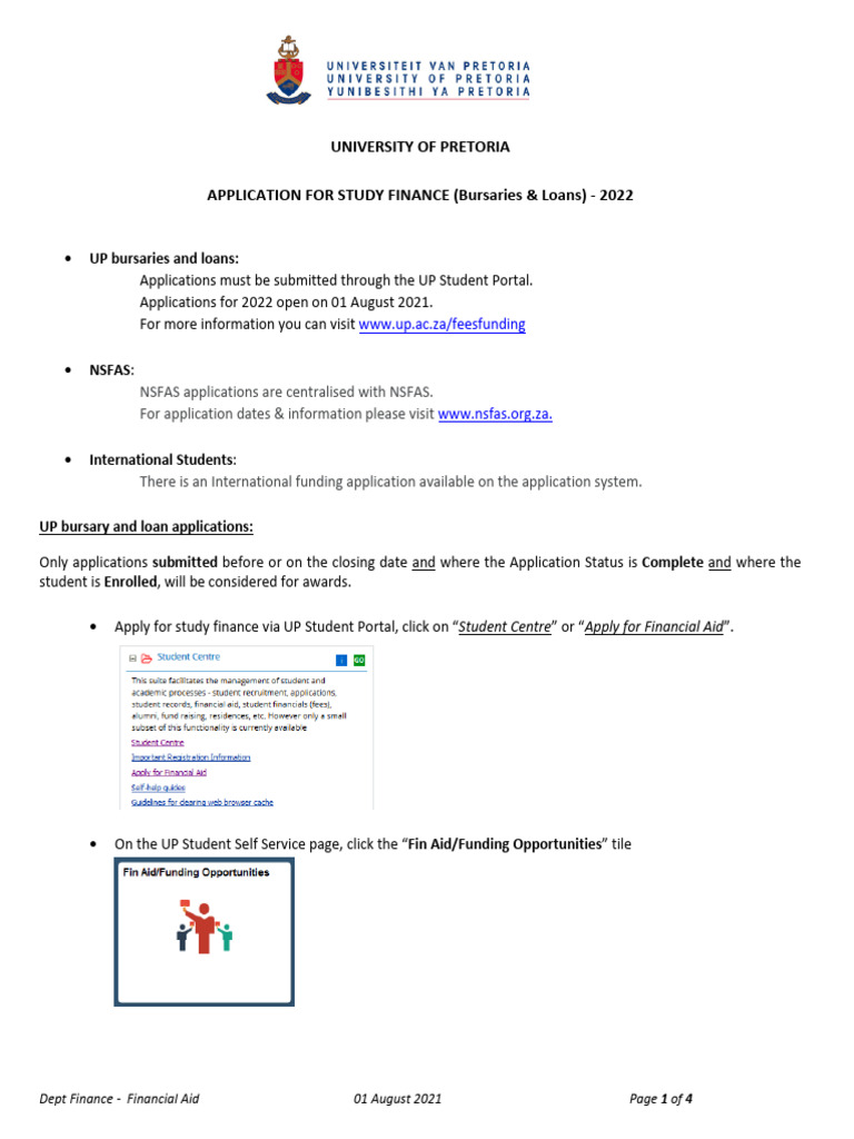 Up Finaid Application 2022 Guide - zp207293 | PDF | Affidavit | Economies