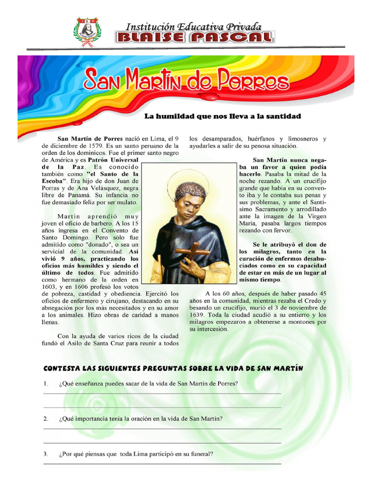 San Martin de Porres | PDF