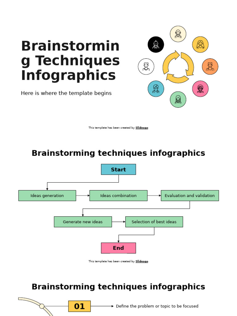 Brainstorming Techniques Infographics by Slidesgo | PDF | Planets ...