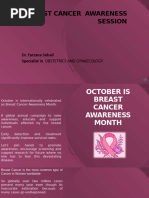 Breast Cancer Speech | PDF | Cancer | Wellness
