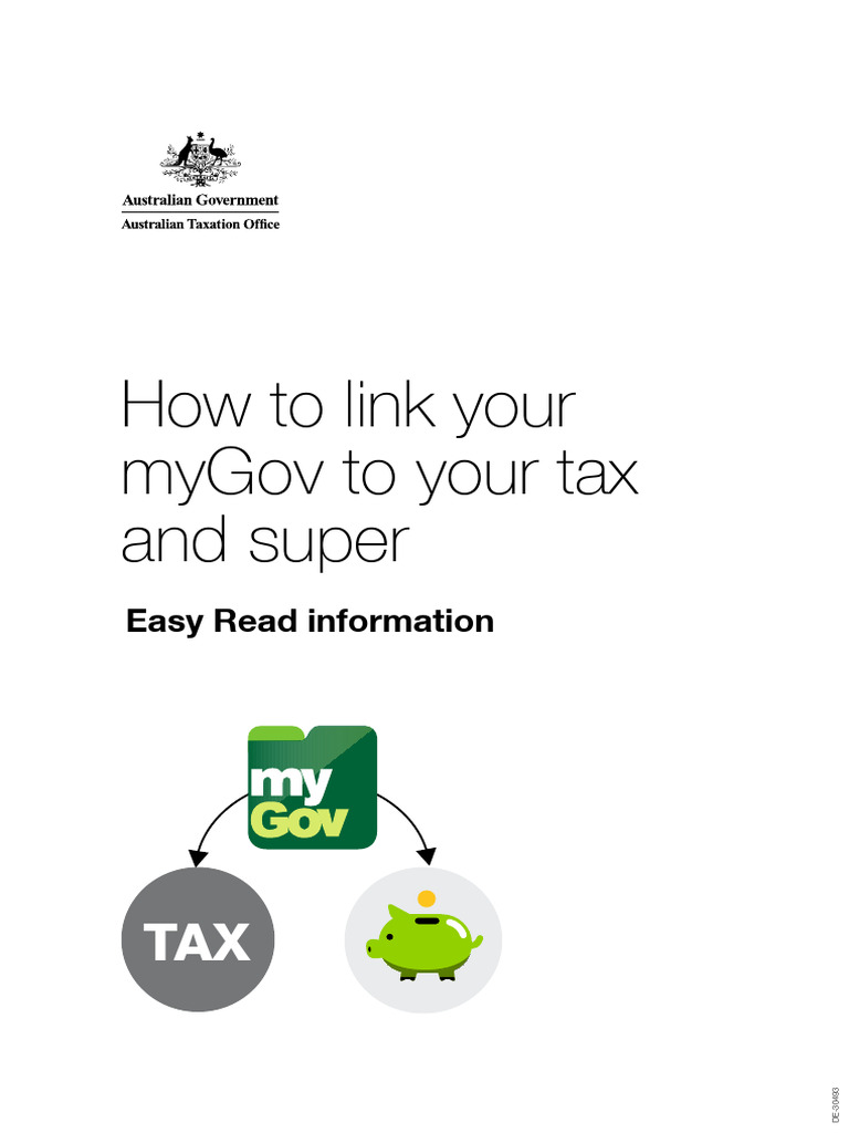How To Link Mygov To Ato Easy Read | PDF | Password | Login