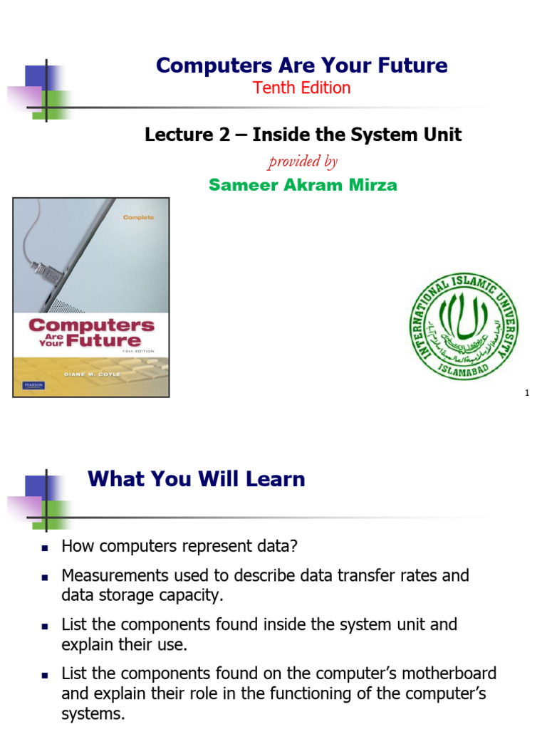 2 - Inside The System Unit (Updated 02-10-2024) | PDF | Central Processing Unit | Random Access ...