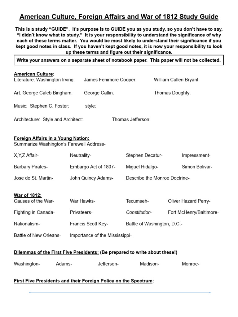 TCI 12 & 13 Study Guide | PDF | Travel | History